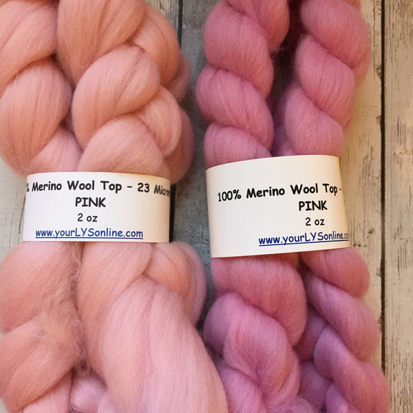 Solid color Merino (Pick your color) 21 and 23 microns OVER 25 colors ...