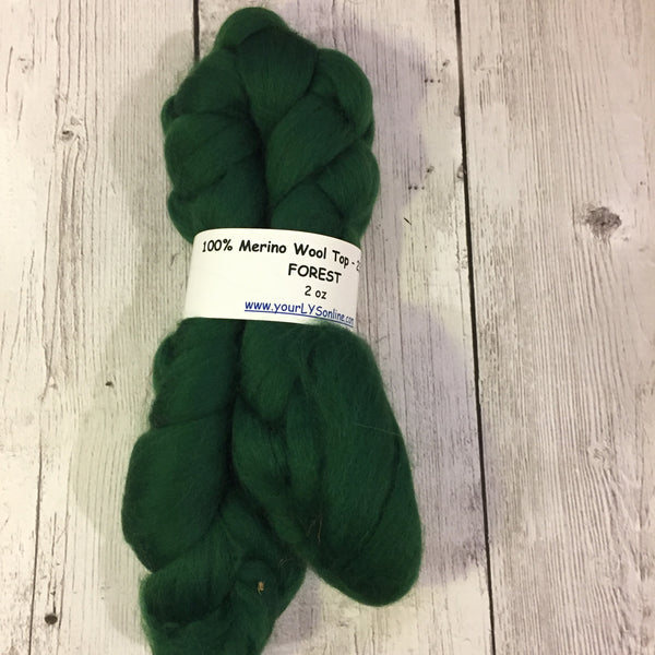Solid color Merino (Pick your color) 21 and 23 microns OVER 25 colors ...