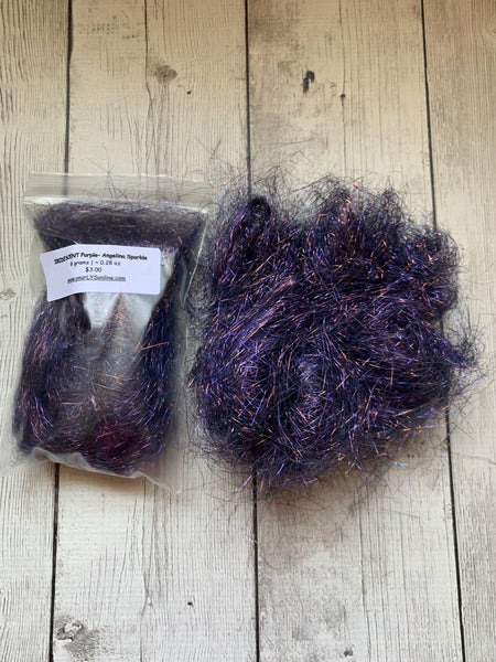 Angelina Sparkle Add-in bling - IRIDESCENT PURPLE – The Yarn Shop at ...