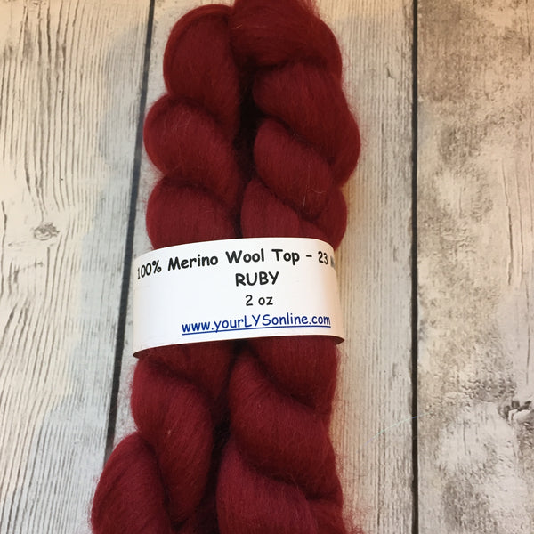 Solid color Merino (Pick your color) 21 and 23 microns OVER 25 colors ...