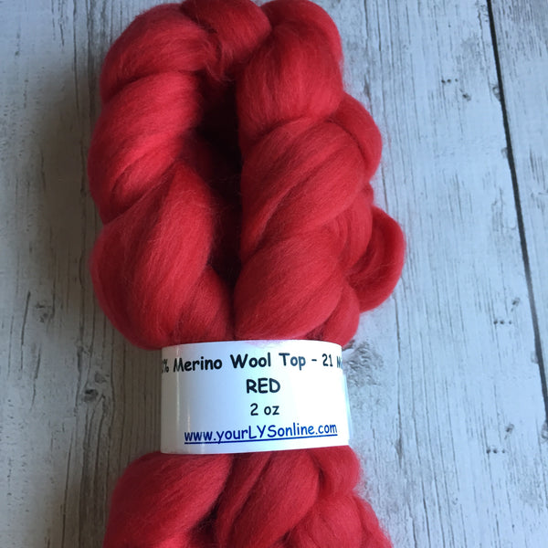 Solid color Merino (Pick your color) 21 and 23 microns OVER 25 colors ...